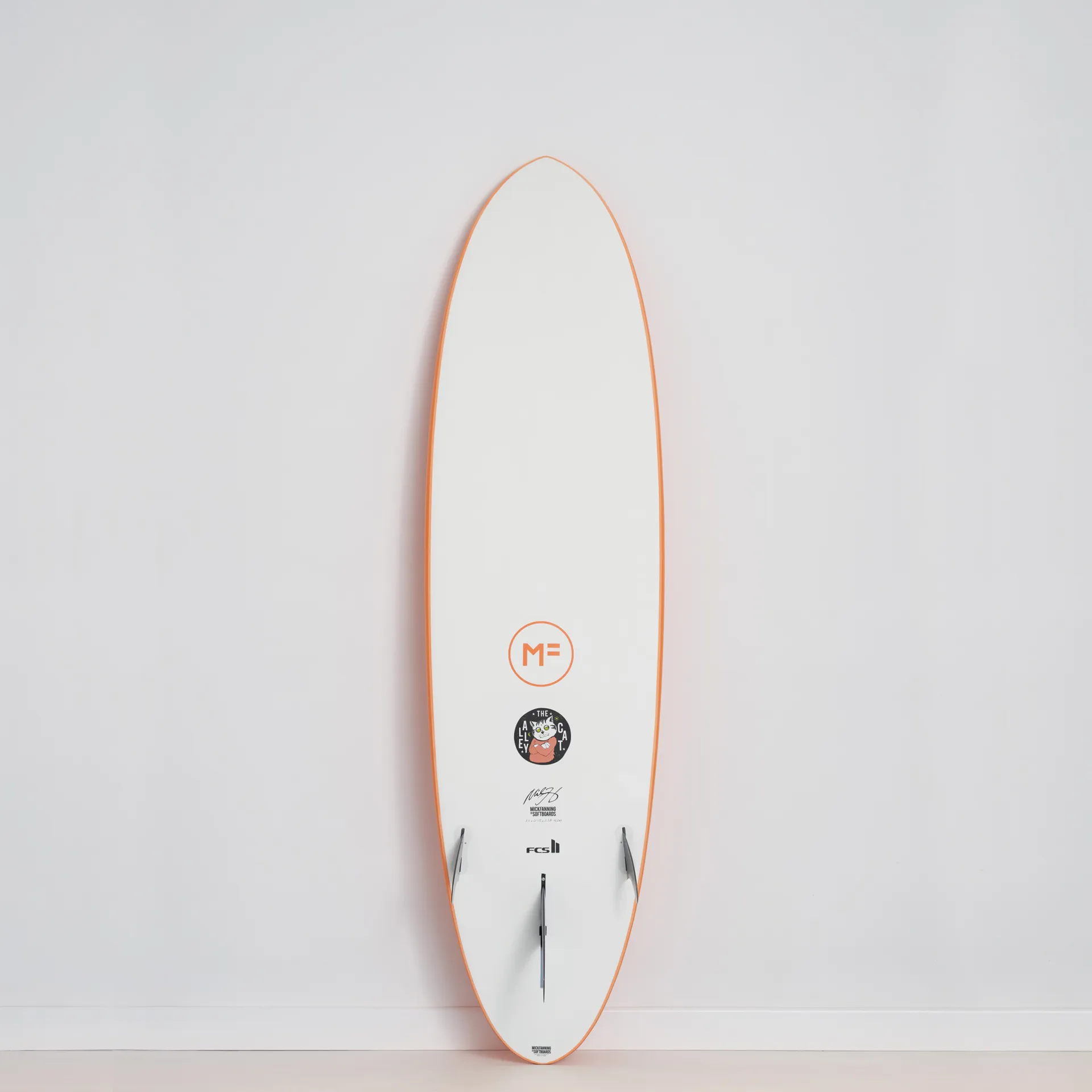 Mick Fanning Alley Cat Epoxy Softboard Orange