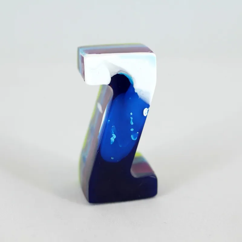 3D Fiberglass Resin Letters Z