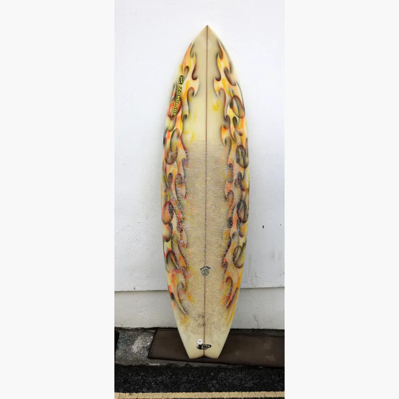 Second Hand Zuma Jay 6'6 Blob Fish Flames
